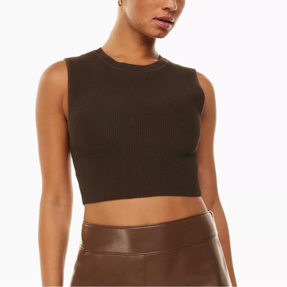 Aritzia | Tops | Aritzia Sculpt Knit Muscle Tank | Poshmark